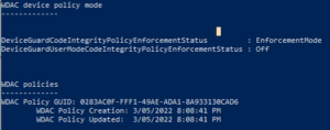 Confirm what WDAC policies are present on a device – IT Dev Lab