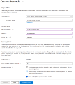 Logic App security tips – Using a Key Vault – IT Dev Lab