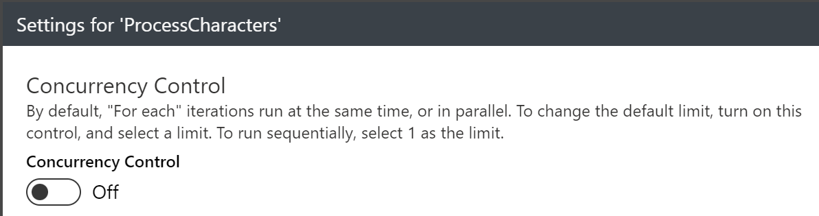 Logic Apps and Concurrency Control awareness – IT Dev Lab